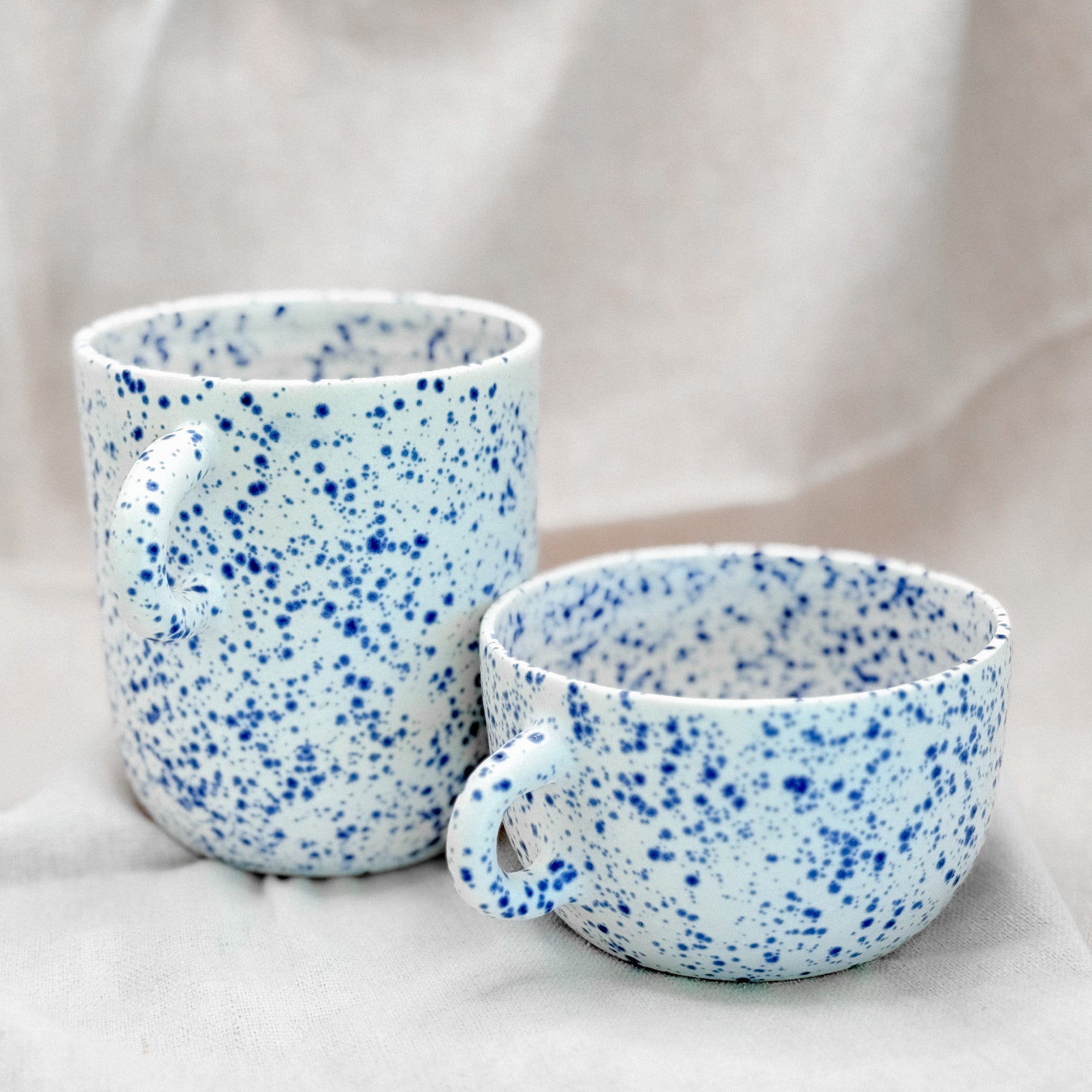 splatter classic cup – two&ten ceramics